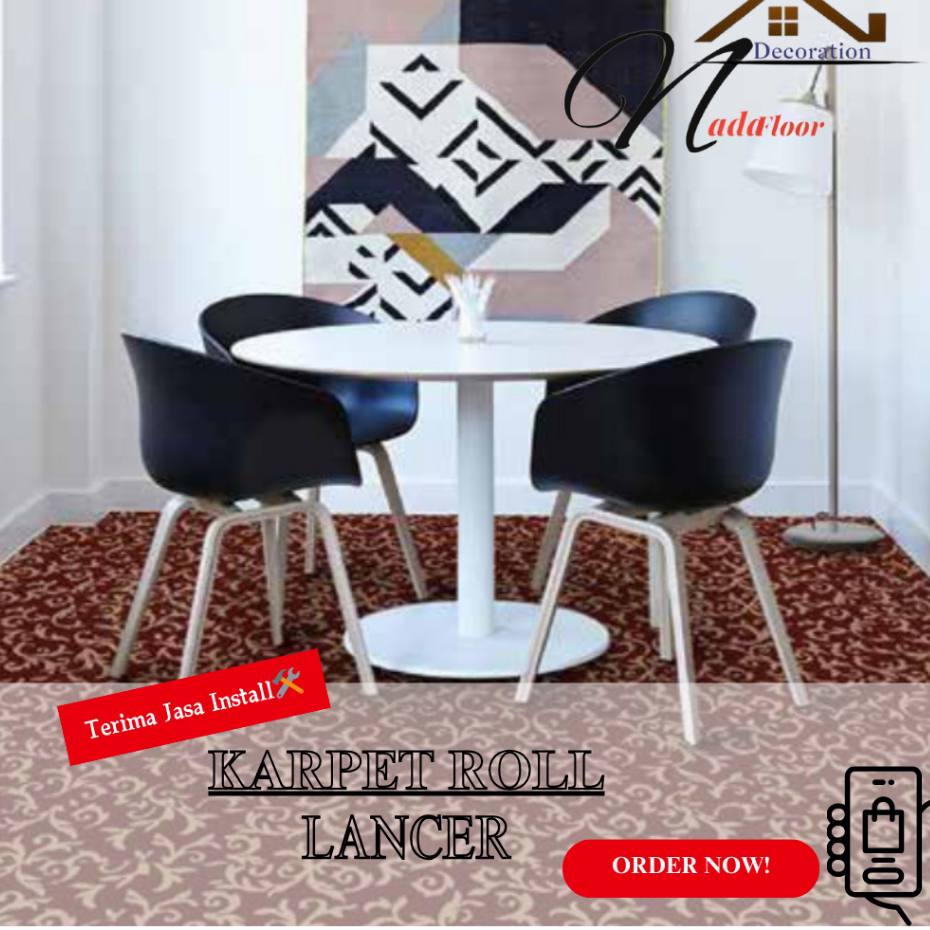 Jual karpet roll lancer tebal 13 mm | karpet roll motif modern - cocok ...
