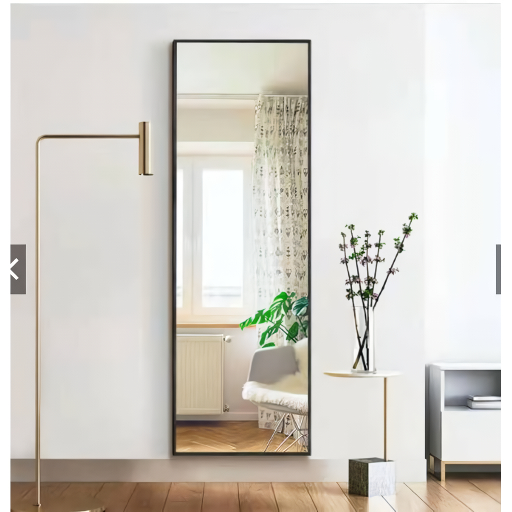 Jual Cermin Kaca Aesthetic Frameless Full Body Kaca Gantung Dinding ...