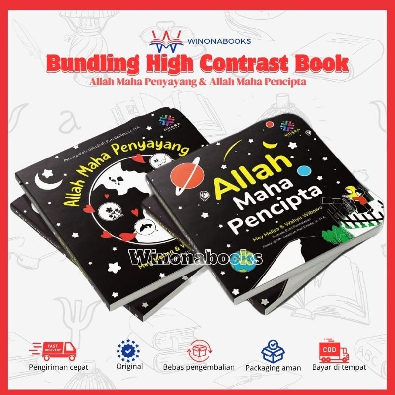 Jual Bundling buku high contrast Allah Maha Pencipta dan Allah Maha ...