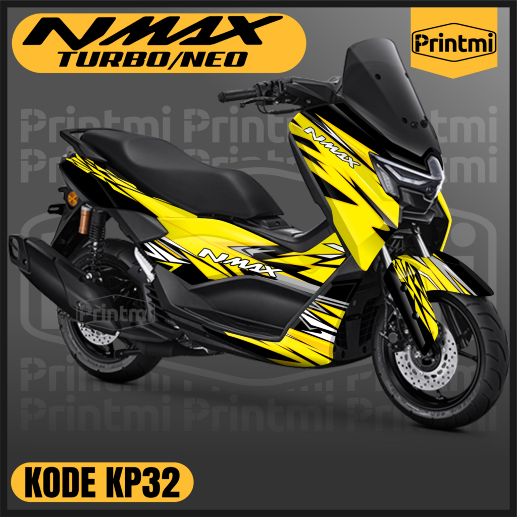 Jual Stiker Nmax Turbo Full Body Decal Neo S 155 2024 Variasi Motor ...