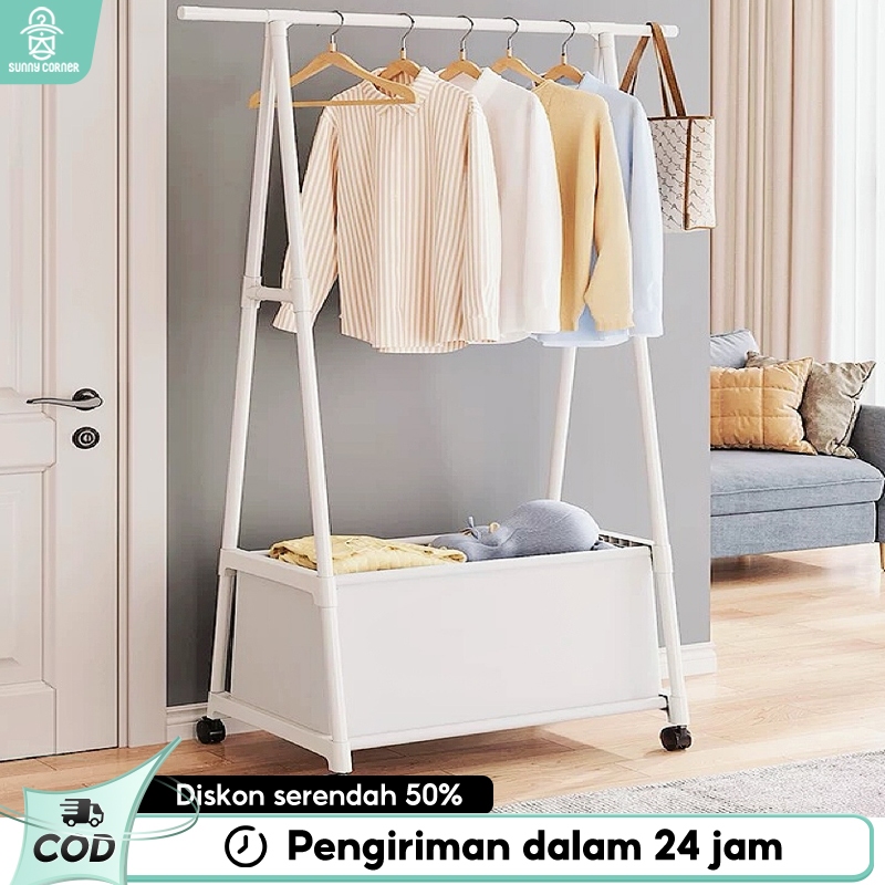 Jual Stand Hanger Baju Stand Hanger Triangle Rak Gantungan Rak Pakain ...