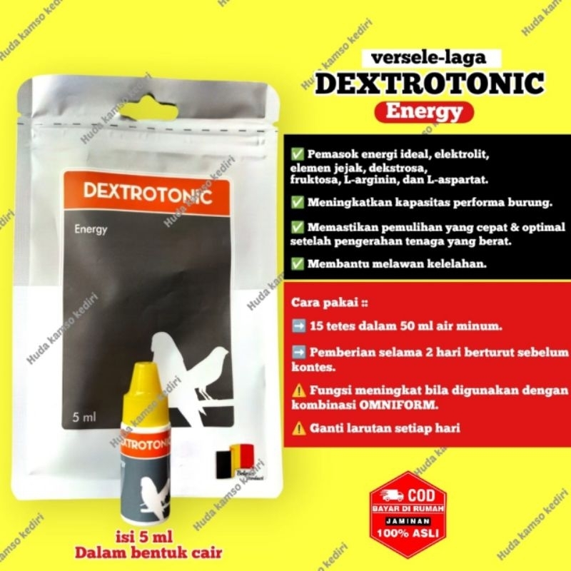 Jual DEXTROTONIC + DEXTROTONIK + ISI 5 ML + DEXTRO VERSELAGA + DEXTRO ...