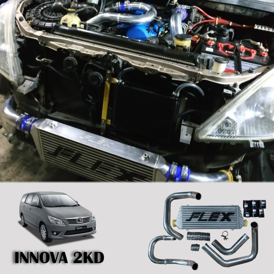 Jual Intercooler Kit Flex Toyota Innova - Fortuner Mesin Diesel 2KD Non ...
