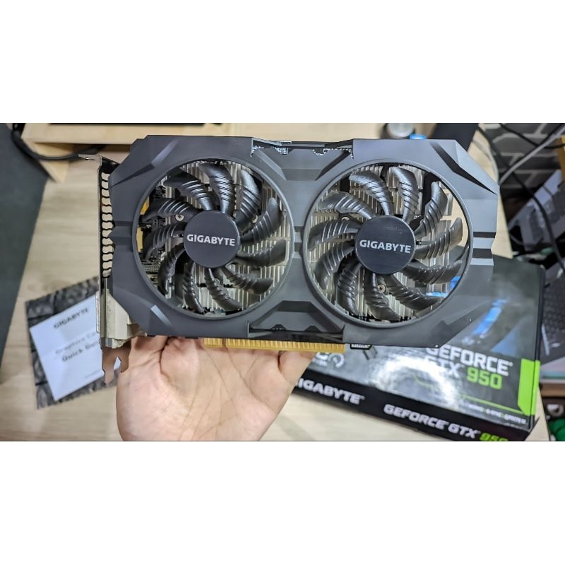 Jual Gigabyte GeForce GTX 950 WindForce 2X OC 2GB GDDR5 LikeNew Banget ...