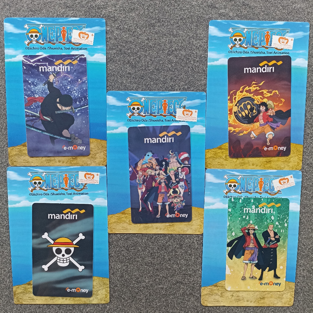 Jual Mandiri Emoney Original Special Edition Anime One Piece | Shopee ...