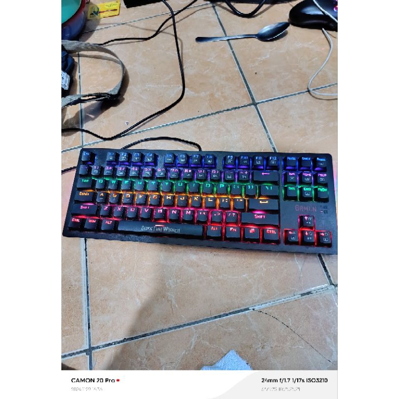 Jual KEYBOARD MECHANICAL GAMEN TITAN II | Shopee Indonesia