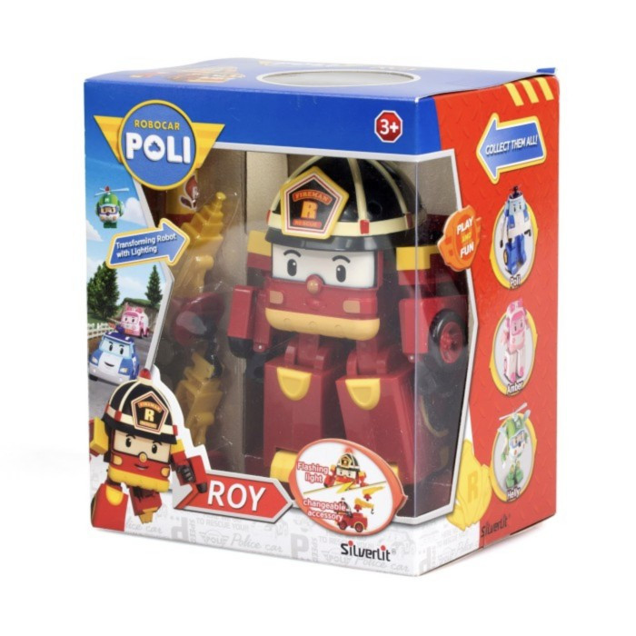 Jual ROBOCAR POLI TRANSFORMING ROBOT WITH LIGHTING ROY 83093 ORIGINAL ...