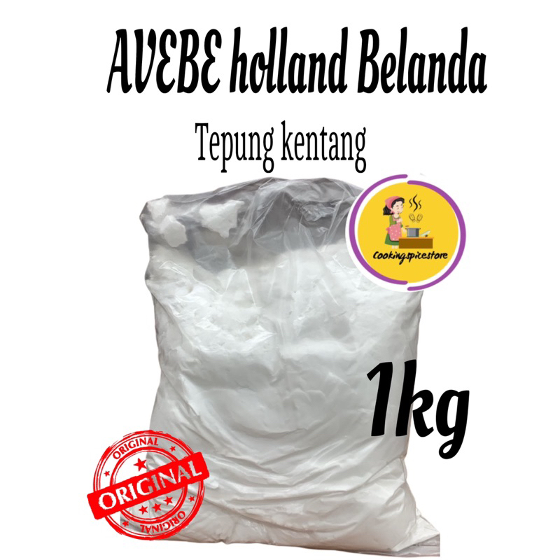 Jual Potato Starch Avebe 1 kg IMPORT ex Holland/ Tepung Pati Kentang ...