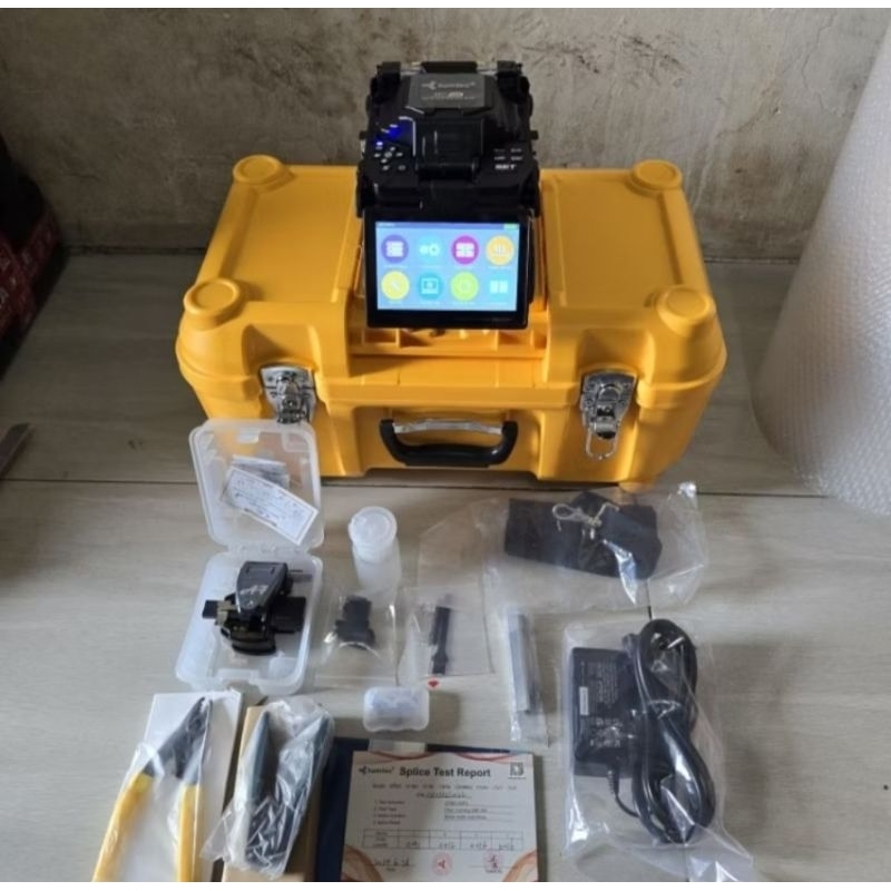 Jual fusion Splicer tumtec fst 16S/alat sambung fiber optik/ TUMTEC 16S ...