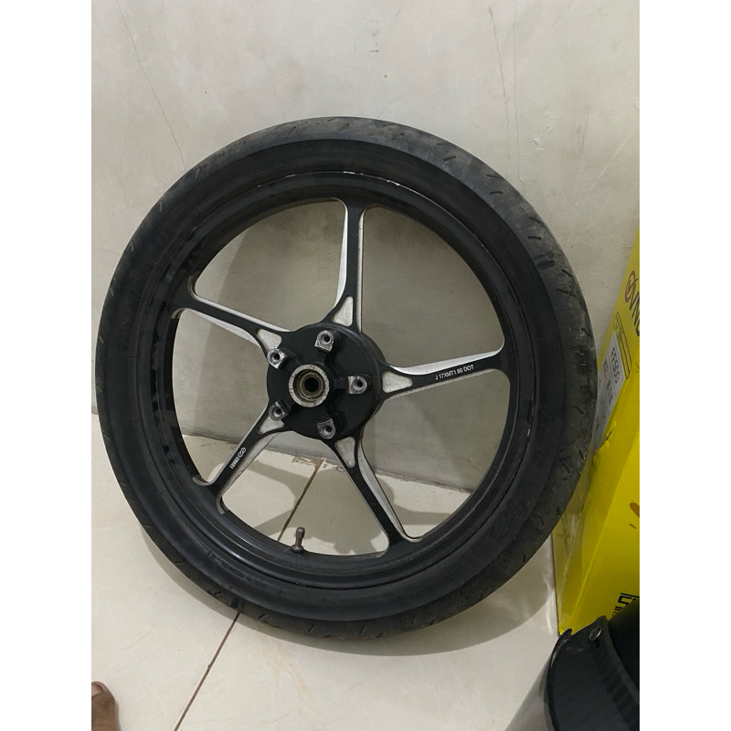 Jual velg enkei belakang mx king uk 17,160 bekas,set ban irc fasti 2 ...