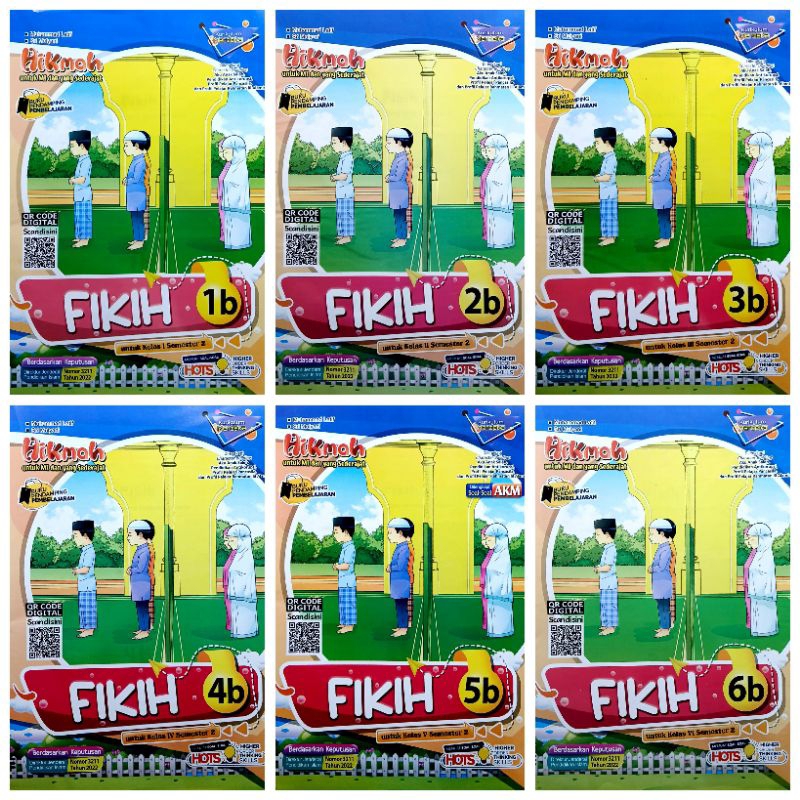 Jual BUKU LKS HIKMAH SD MI FIKIH KELAS 1 2 3 4 5 6 SEMESTER 2 TA.2024/2025 KURIKULUM MERDEKA ...