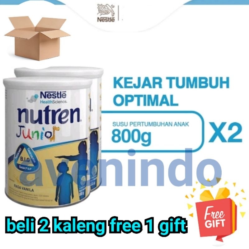 Jual Nutren Junior 800 gram 800gr susu pertumbuhan badan menambah berat ...