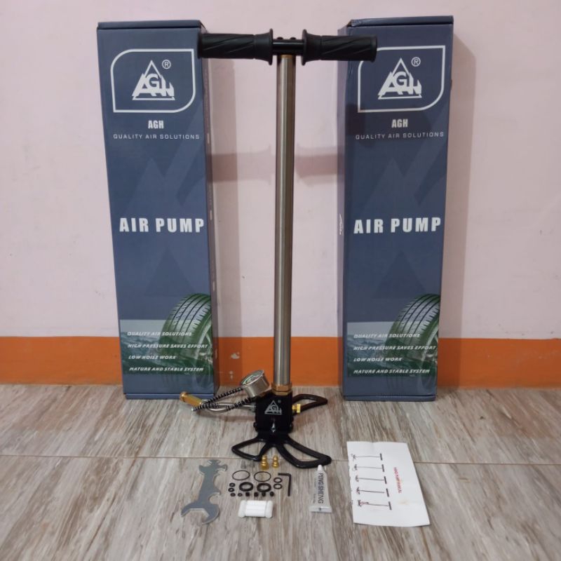 Jual Pompa PCP 6000psi Kaki Kupu-kupu, Pompa PCP Import Pressure Gauge, Pompa PCP Butterfly ...