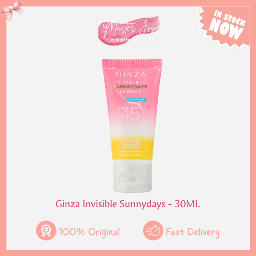 Jual MasterJoy Ginza Invisible Sunny Days UV Shield Sunscreen SPF 45 ...