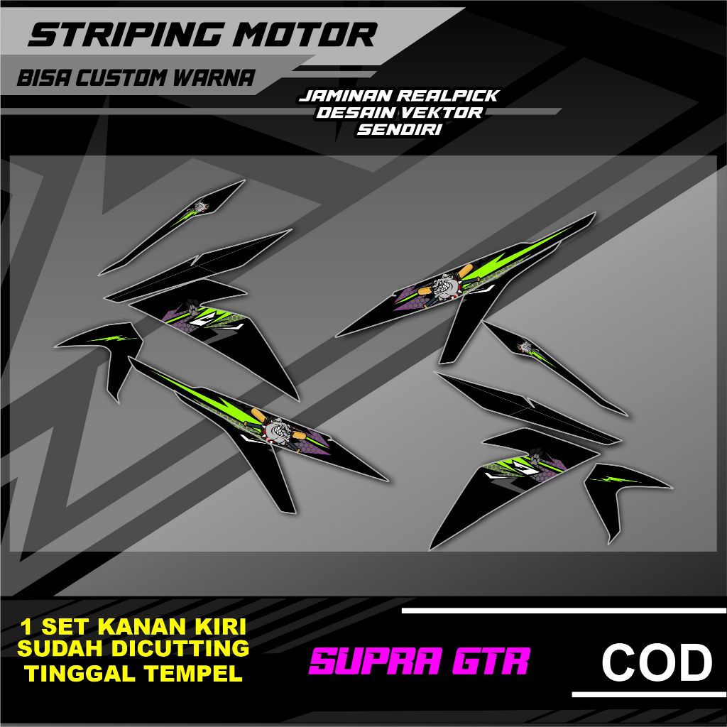 Jual STRIPPING MOTOR KEREN HONDA SUPRA GTR BULLDOG RACING ROAD RACE ...