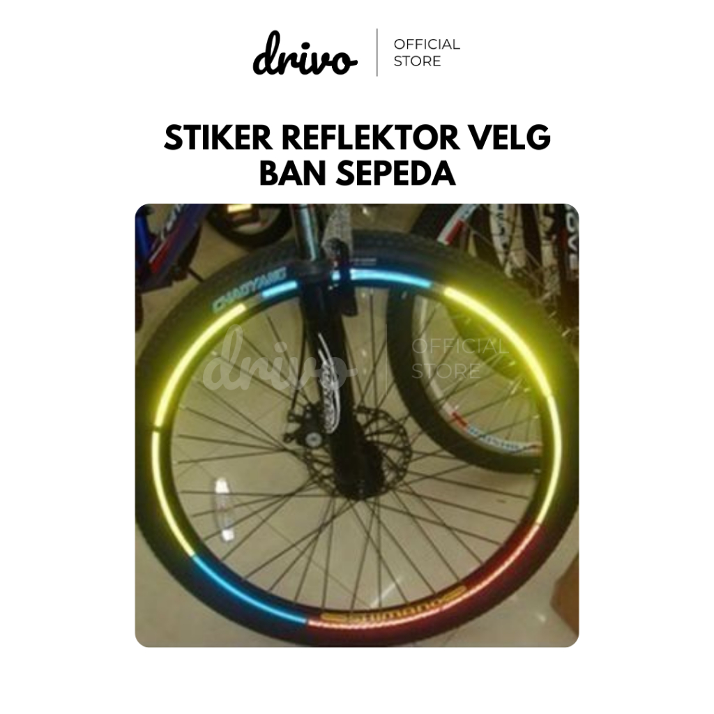 Jual Stiker Reflektif Velg Ban Sepeda Cahaya Berwarna | Shopee Indonesia