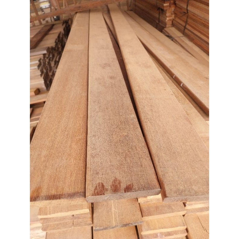 Jual List / papan kayu Ulin Kalimantan lebar 8 cm | Shopee Indonesia