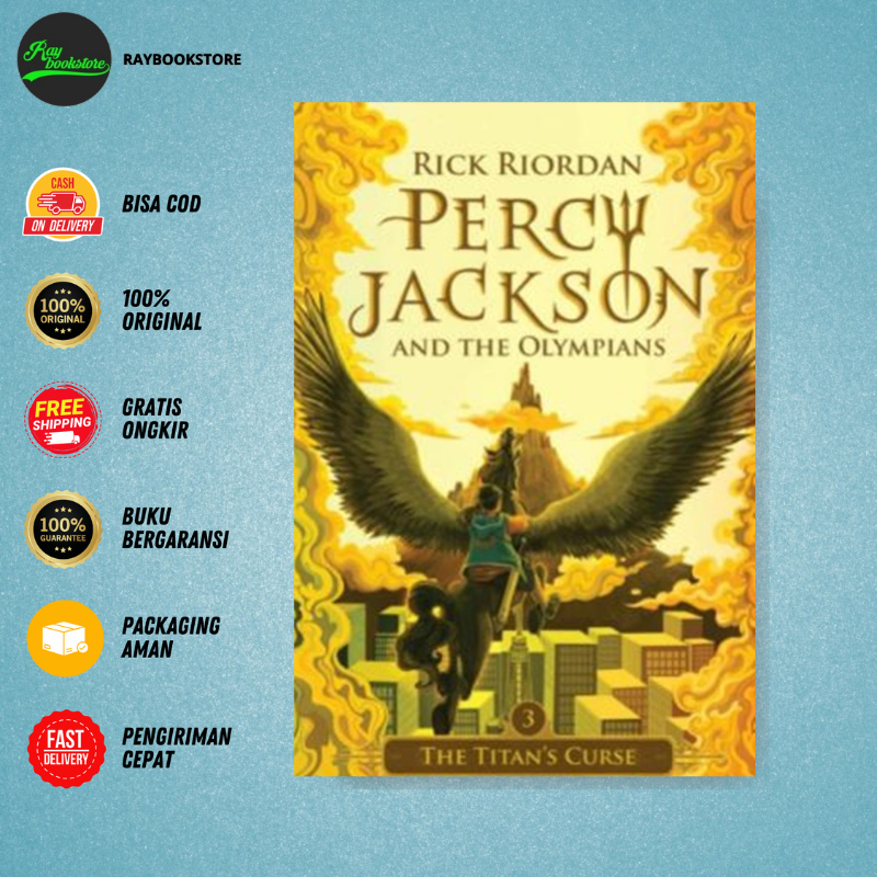 Jual Buku Percy Jackson #3 The Titans Curse (Republish) - Rick Riordan ...