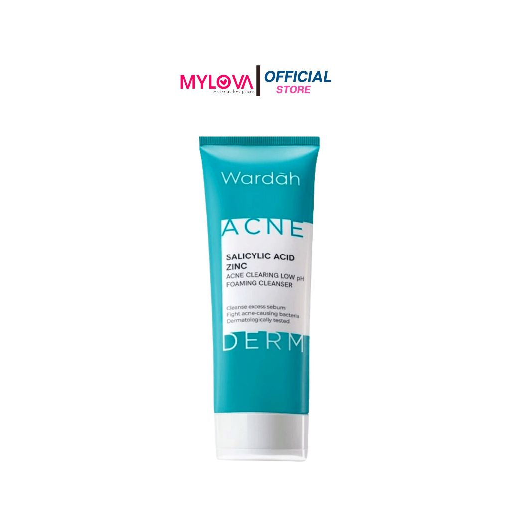 Jual Wardah Acne Derm Pure Foaming Cleanser | Shopee Indonesia