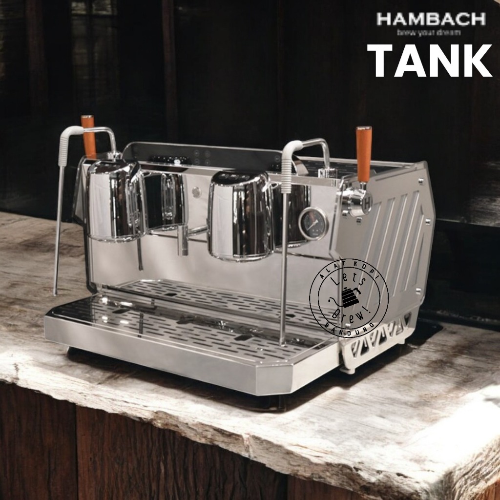 Jual Hambach Mesin Kopi Espresso TANK 2 Group PID ROTARY PUMP ...