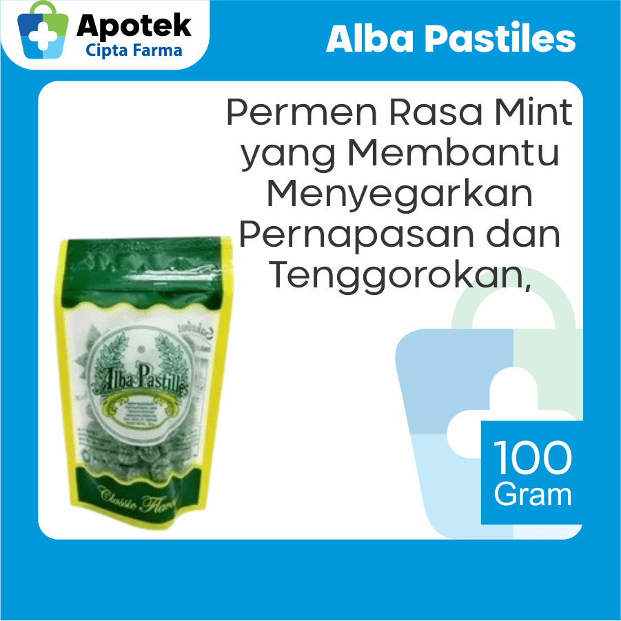 Jual Permen Alba Pastiles Alba Pastilles Mint Menthol Gula Permen ...