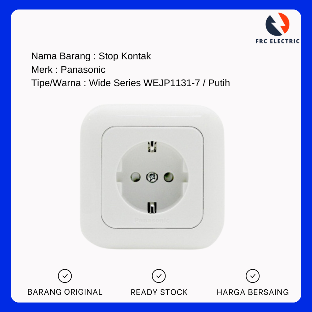 Jual Stop Kontak Panasonic Inbow - Stop Kontak Listrik Tanam Panasonic ...