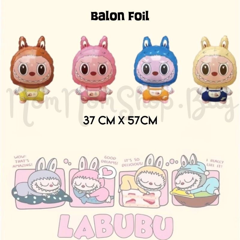 Jual Balon Foil LABUBU 37x57 cm | Shopee Indonesia
