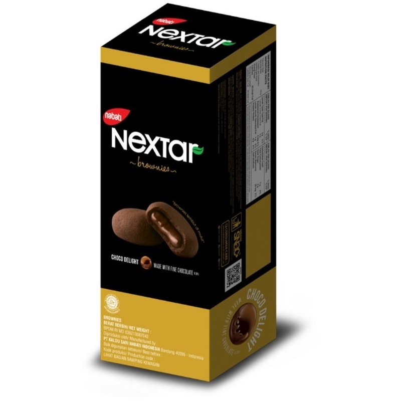 Jual Nextar Brownies Cookies Cokelat 8 x 11.25 g | Shopee Indonesia