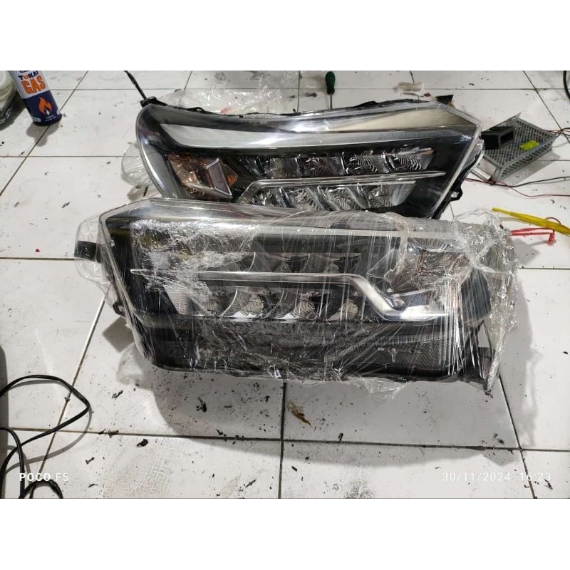 Jual HeadLamp Lampu Depan SatuSet Honda Brio/Mobilio RS LED 2022 2023 ...