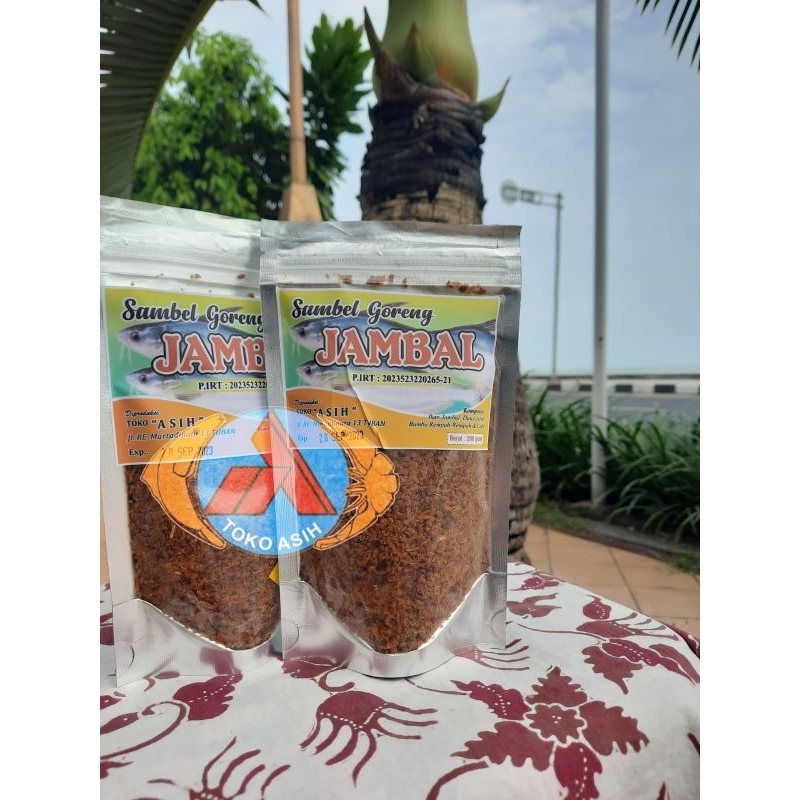 Jual Sambel Goreng Jambal Roti Pedas Gurih (Kemasan Pouch) - Toko Asih ...