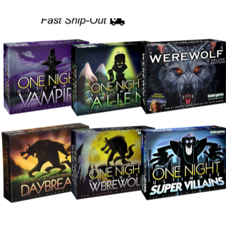 Jual Ultimate Werewolf Deluxe Edition One Night Daybreak Alien Werewolf ...