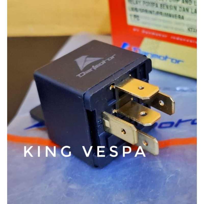 Jual Relay pompa bensin dan lampu 30A vespa matic Lx S Primavera sprint ...