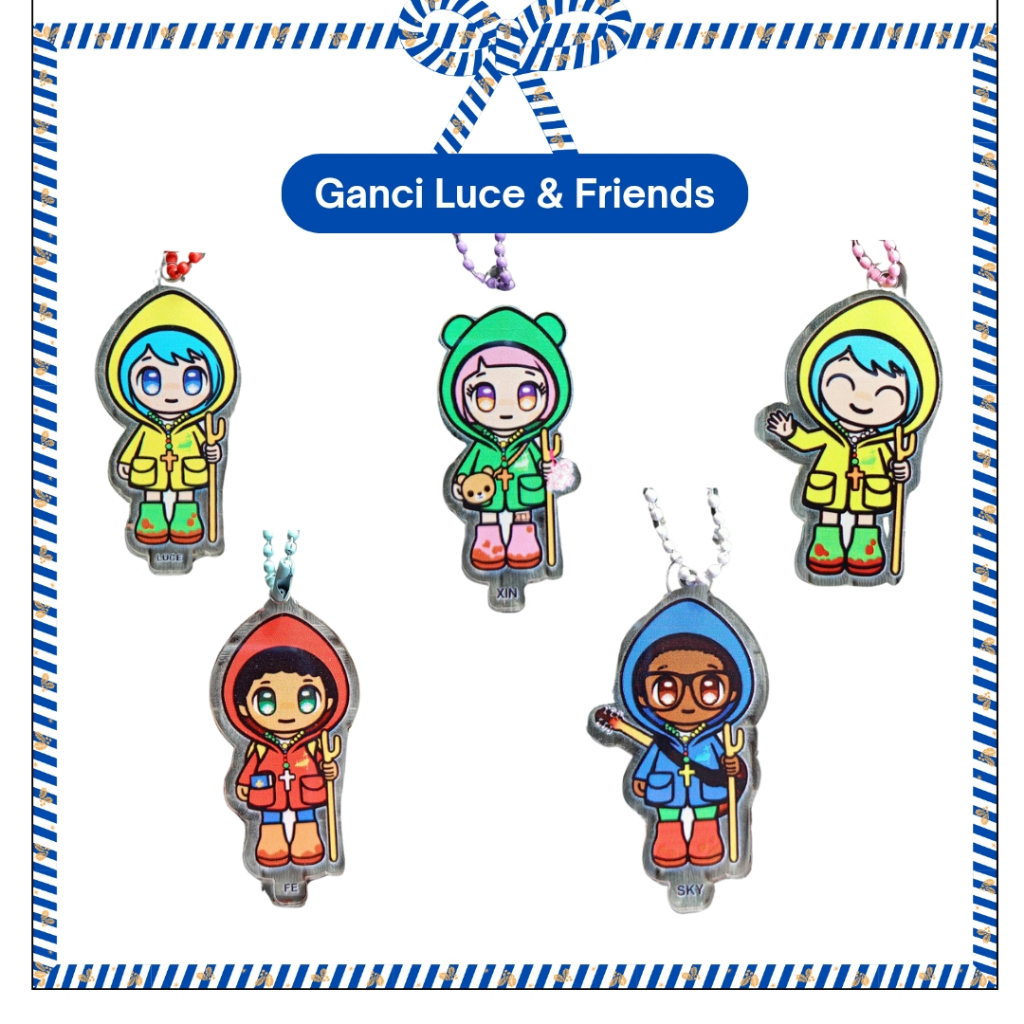 Jual Gantungan Kunci / Tas Luce & Friends Maskot Tahun Yubelium ...