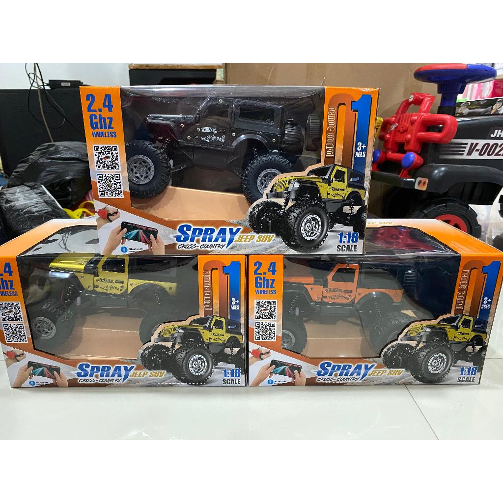 Jual Mainan Anak Mobil RC Spray Jeep SUV Cross-Country 2.4 GHz Wireless ...