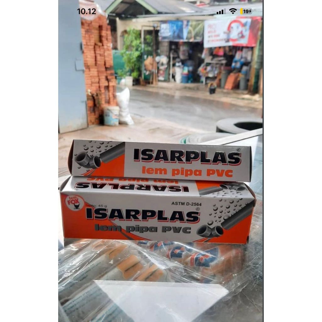 Jual Lem PVC Isarplas 100% ORIGINAL 40gr / Lem Pipa PVC | Shopee Indonesia