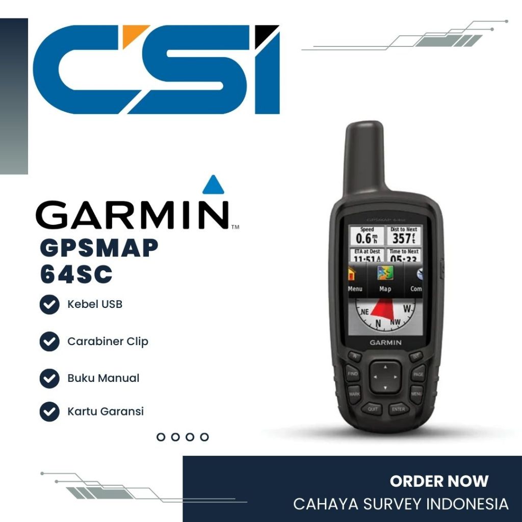 Jual Promo Gps Garmin GPSMAP 64sc Peta Indonesia | Shopee Indonesia