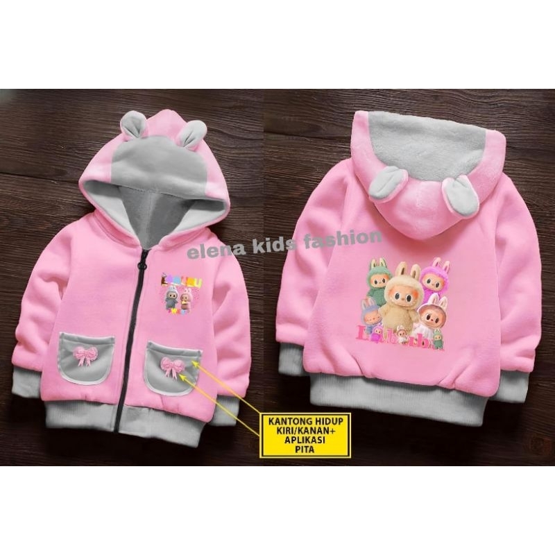 Jual Jaket anak perempuan viral labubu 1133 | Shopee Indonesia