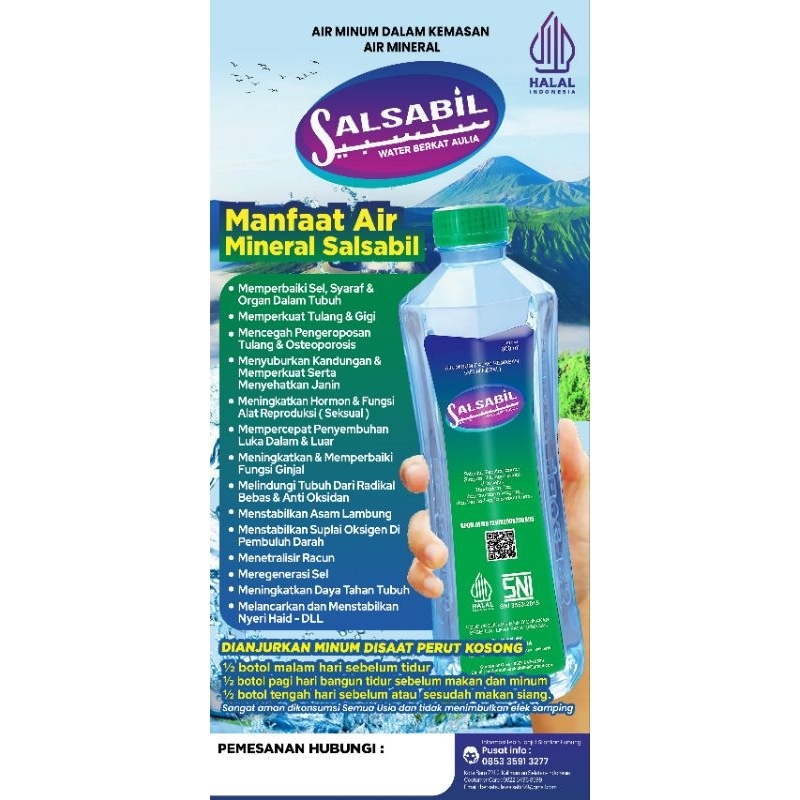 Jual Air Mineral Salsabil 600 ml PREMIUM | Shopee Indonesia