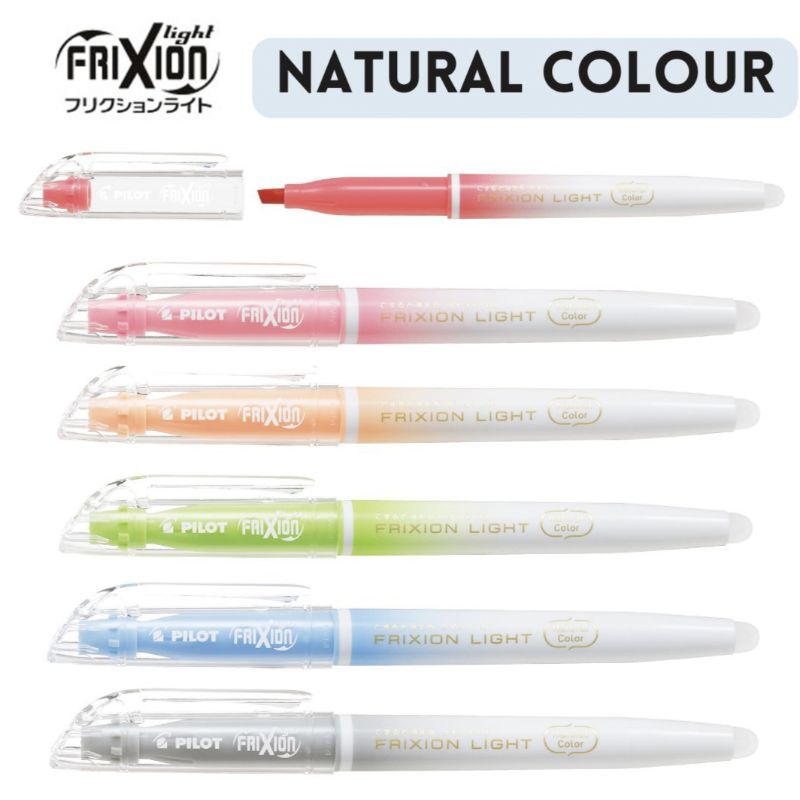 Jual NEW Natural Colours PILOT Highlighter Frixion SFL-10SL / Frixion ...