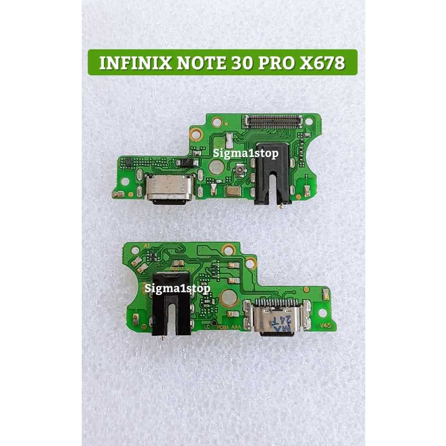 Jual INFINIX NOTE 30 PRO X678 CONNECTOR CHARGE PLUG IN PCB BOARD PAPAN ...