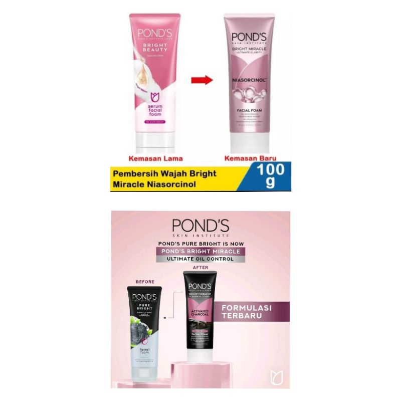 Jual Ponds Facial Foam 100gr Sabun Pembersih Wajah ORIGINAL-BPOM ...
