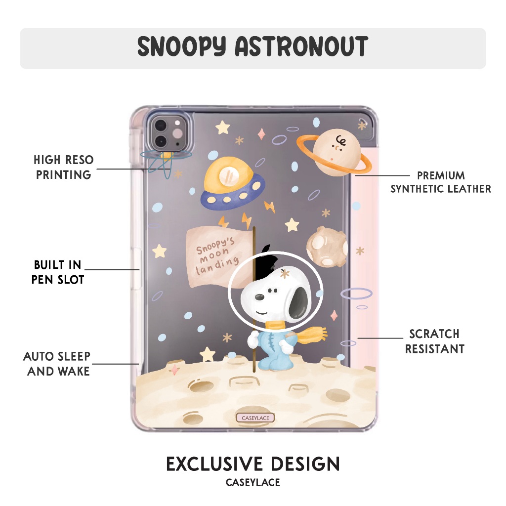Jual Premium Flip Case PINK - Snoopy Colletion for tablet Samsung ...