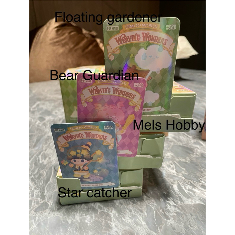 Jual Pop mart dimoo world weaving wonders pendant (star catcher, baear ...