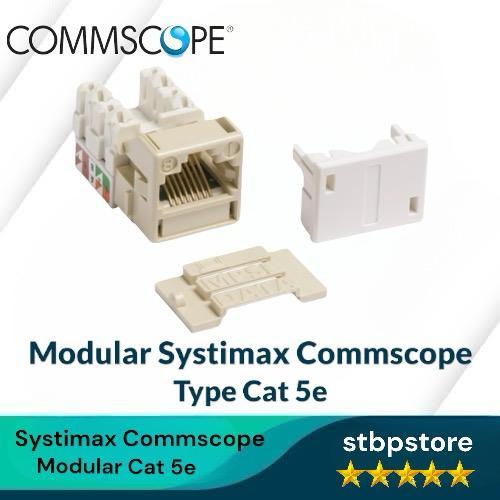 Jual COMMSCOPE SYSTIMAX MODULAR AMP COMMSCOPE CAT5e WHITE / MODULAR ...