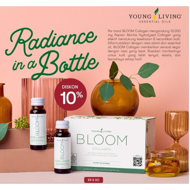 Jual YOUNG LIVING BLOOM COLLAGEN 30botol COMPLETE SET ORIGINAL YL ...