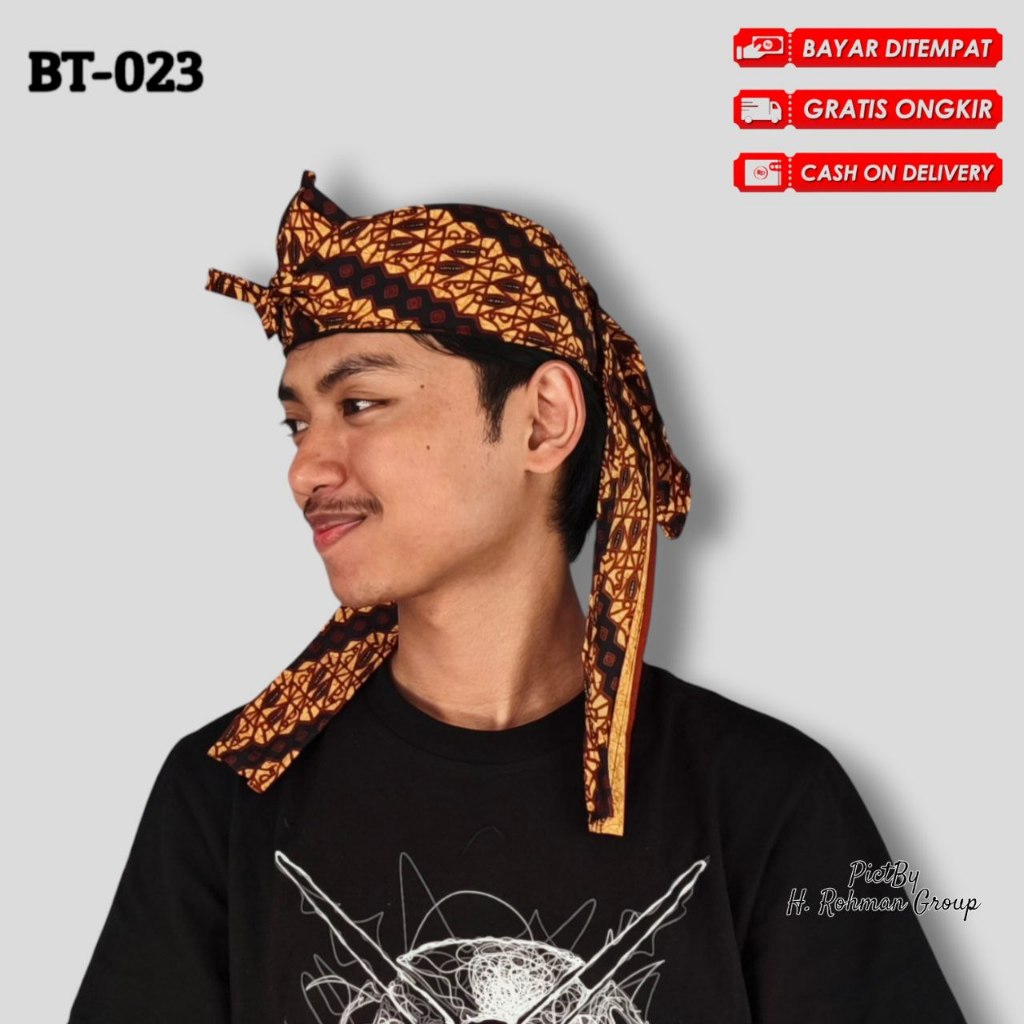 Jual Blangkon Sunda Jawa Motif Batik Laseman | Shopee Indonesia