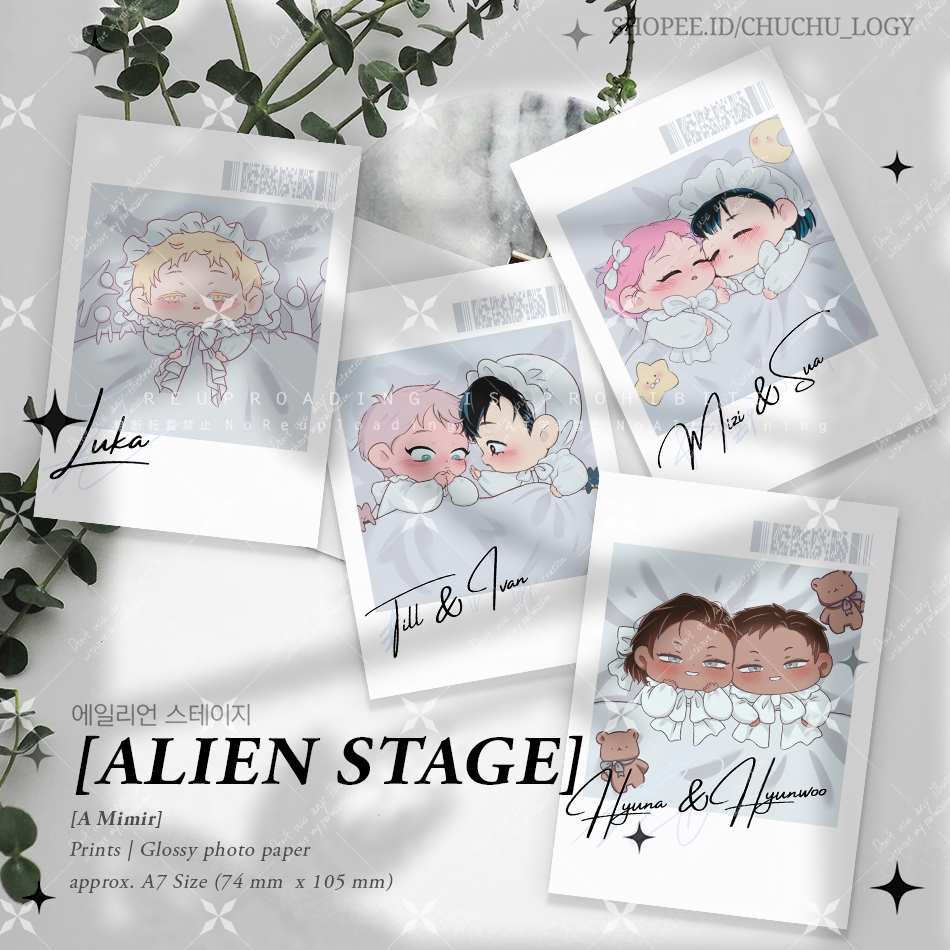 Jual Alien Stage [A Mimir] Ivan Till Mizi Sua Luka Hyuna Hyunwoo Prints - Mthpr | Shopee Indonesia