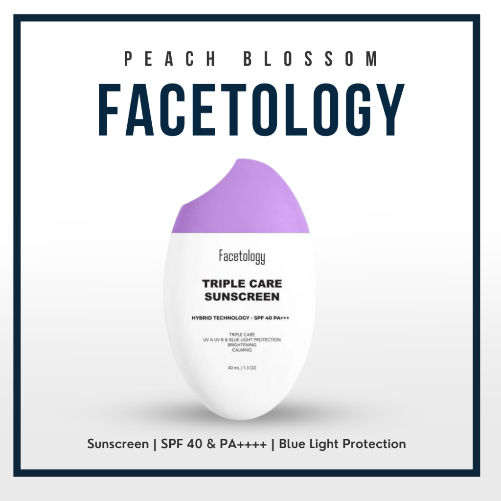 Jual Facetology [NON COMEDOGENIC SUNSCREEN TESTED] Triple Care ...