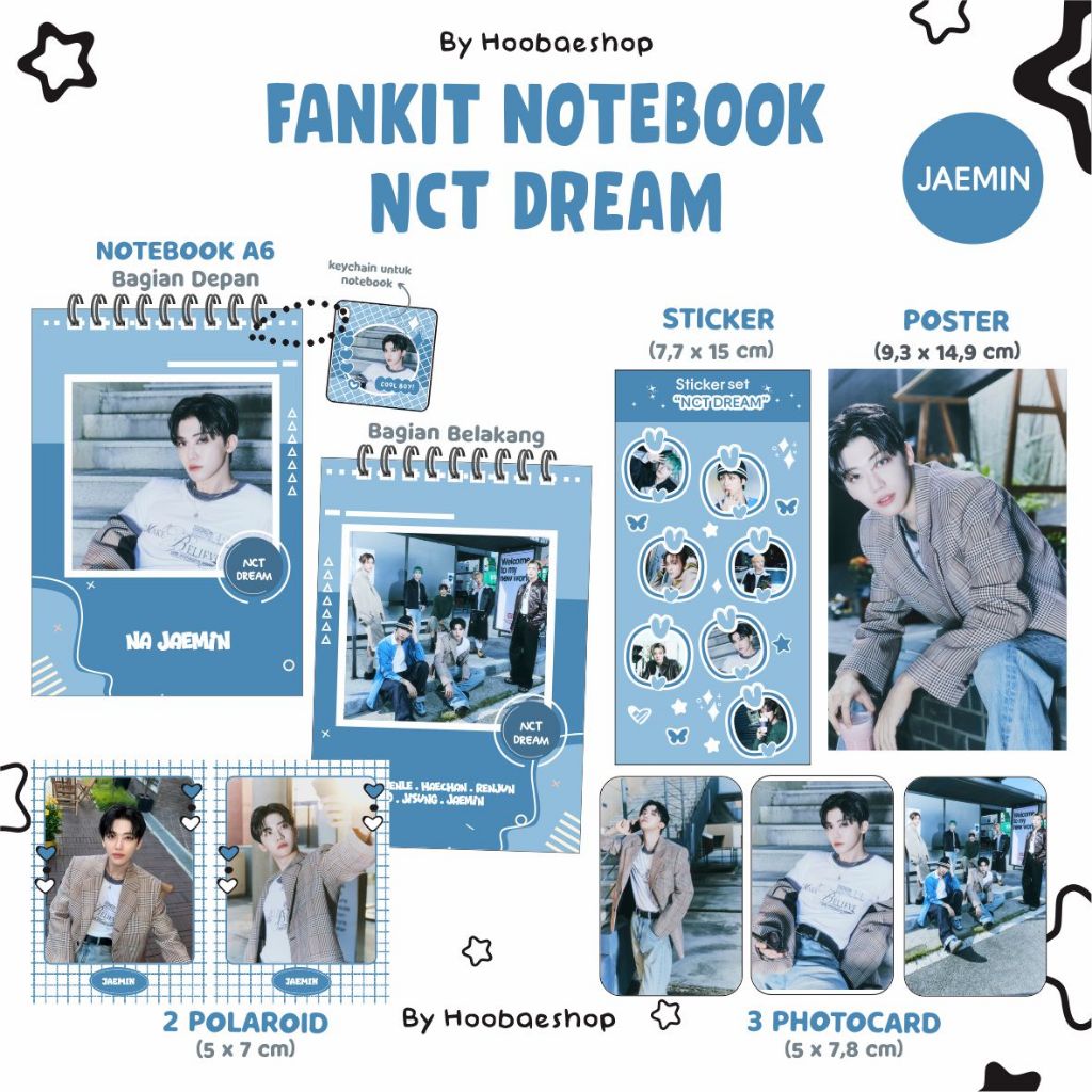 Jual [PACKING PAKAI BOX] FANKIT NOTEBOOK N C T DREAM - REAL CITY II ...