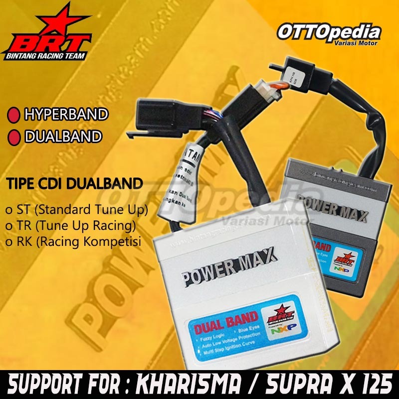 Jual CDI POWER MAX Racing Original BRT Kharisma Supra X 125 Power Max ...